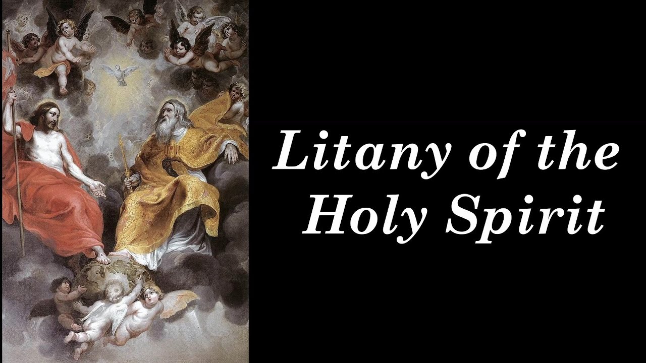 Litany of the Holy Spirit with Gregorian Chant - YouTube