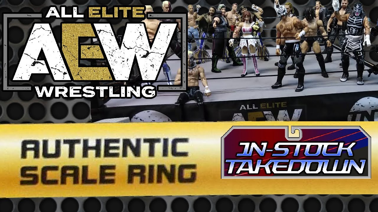 𝙄𝙣-𝙎𝙩𝙤𝙘𝙠 𝙏𝙖𝙠𝙚𝙙𝙤𝙬𝙣: AEW Authentic Scale Ring - YouTube