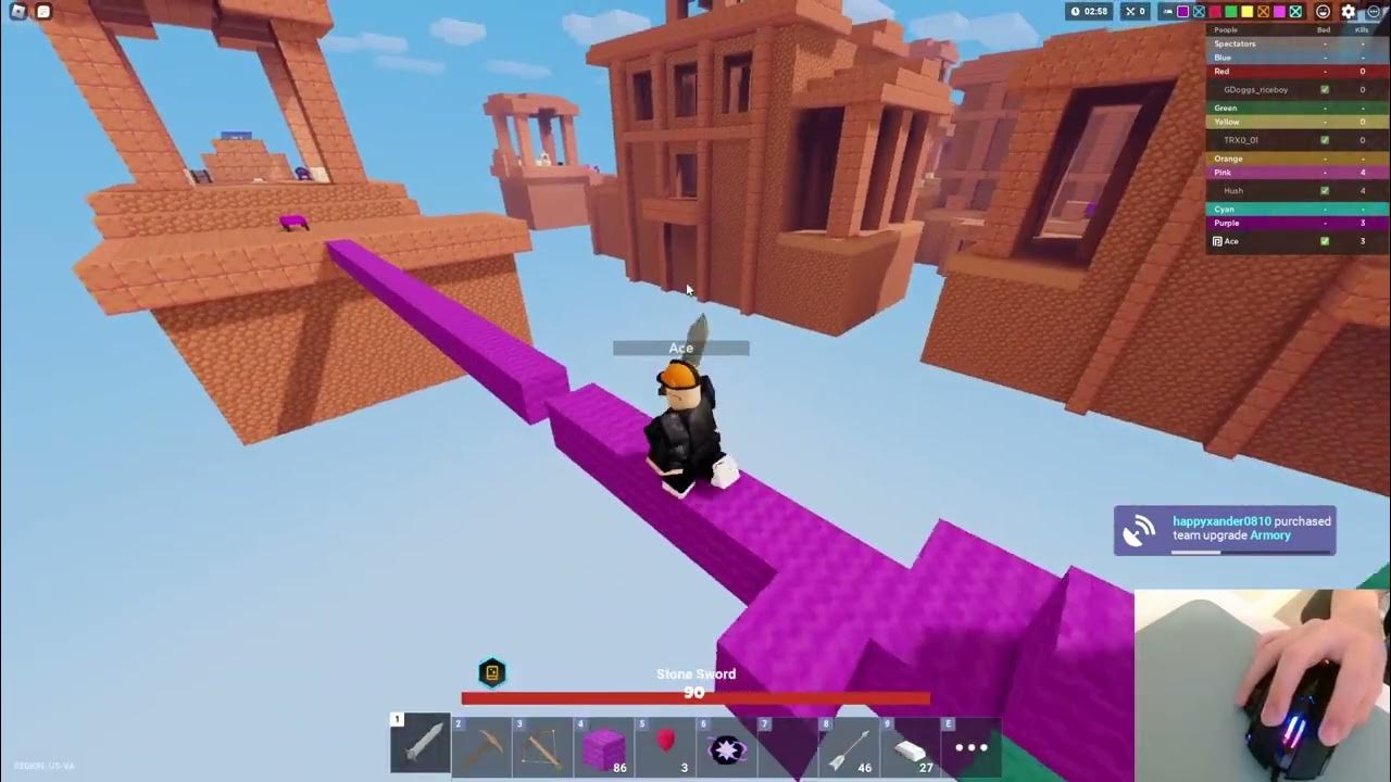 Fire Relic Is Op Roblox Bedwars Youtube