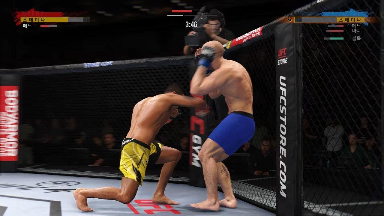 EA UFC 4 길버트 번즈VS GSP - YouTube