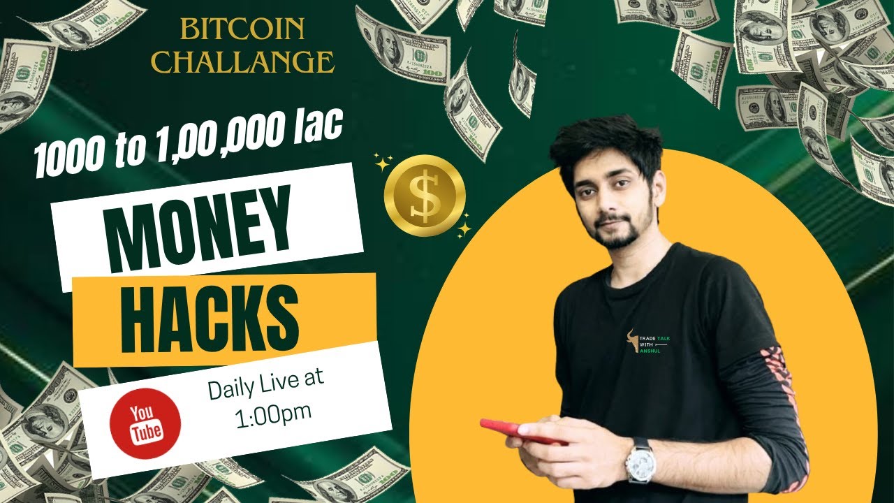 Day 14| Bitcoin Challenge | Capital 1000 to 1,00,000 Lac #Live #btcusd ...