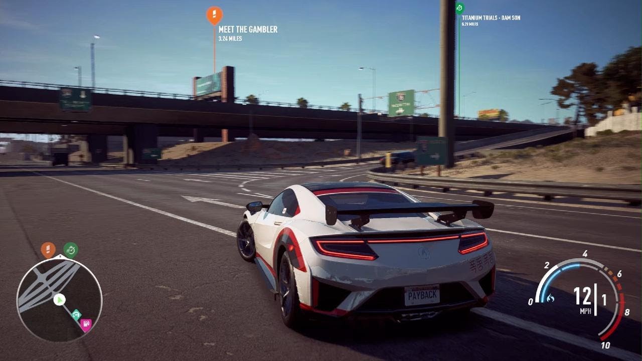 Acura Nsx (Driving Need For Speed) - YouTube