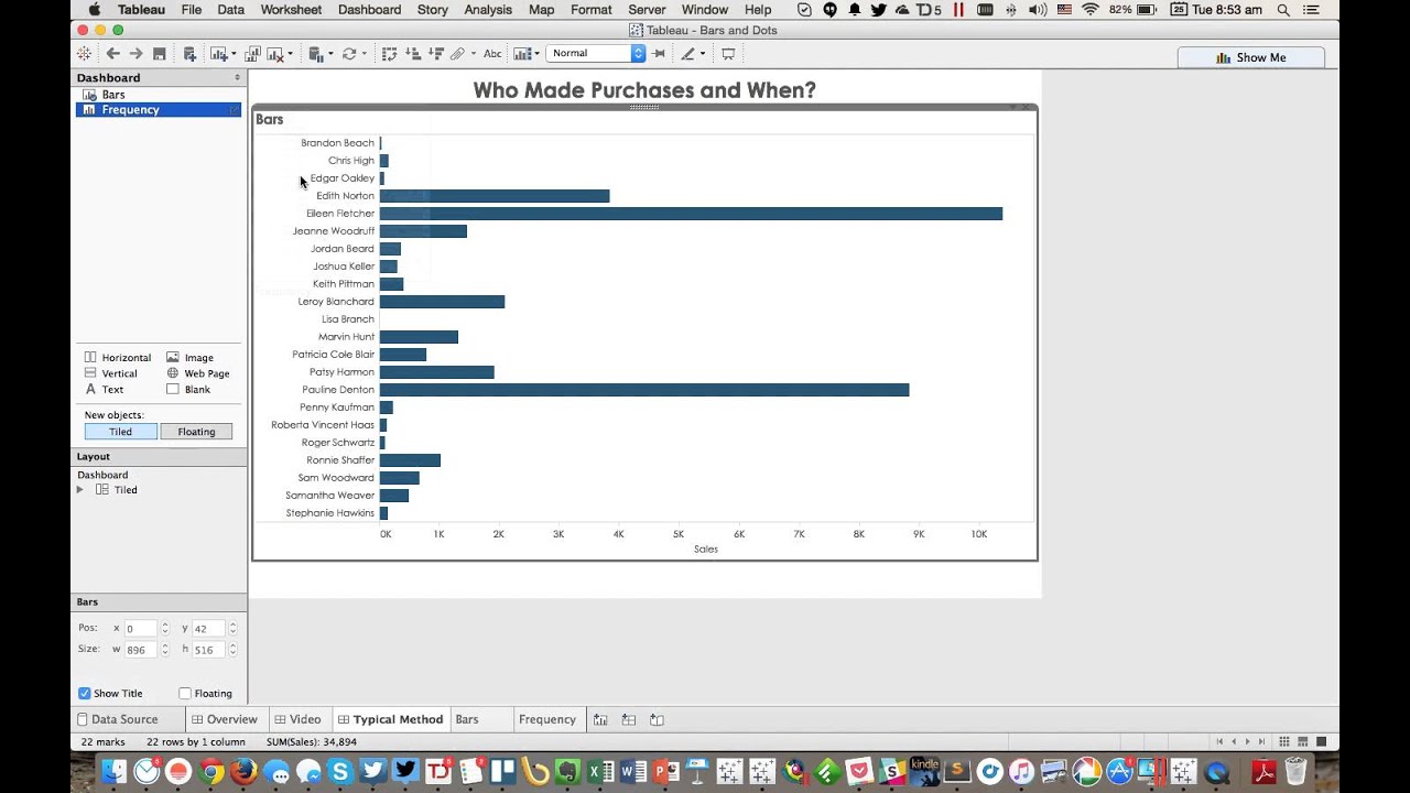How to Show Bars and Dots in the Same Graph - YouTube