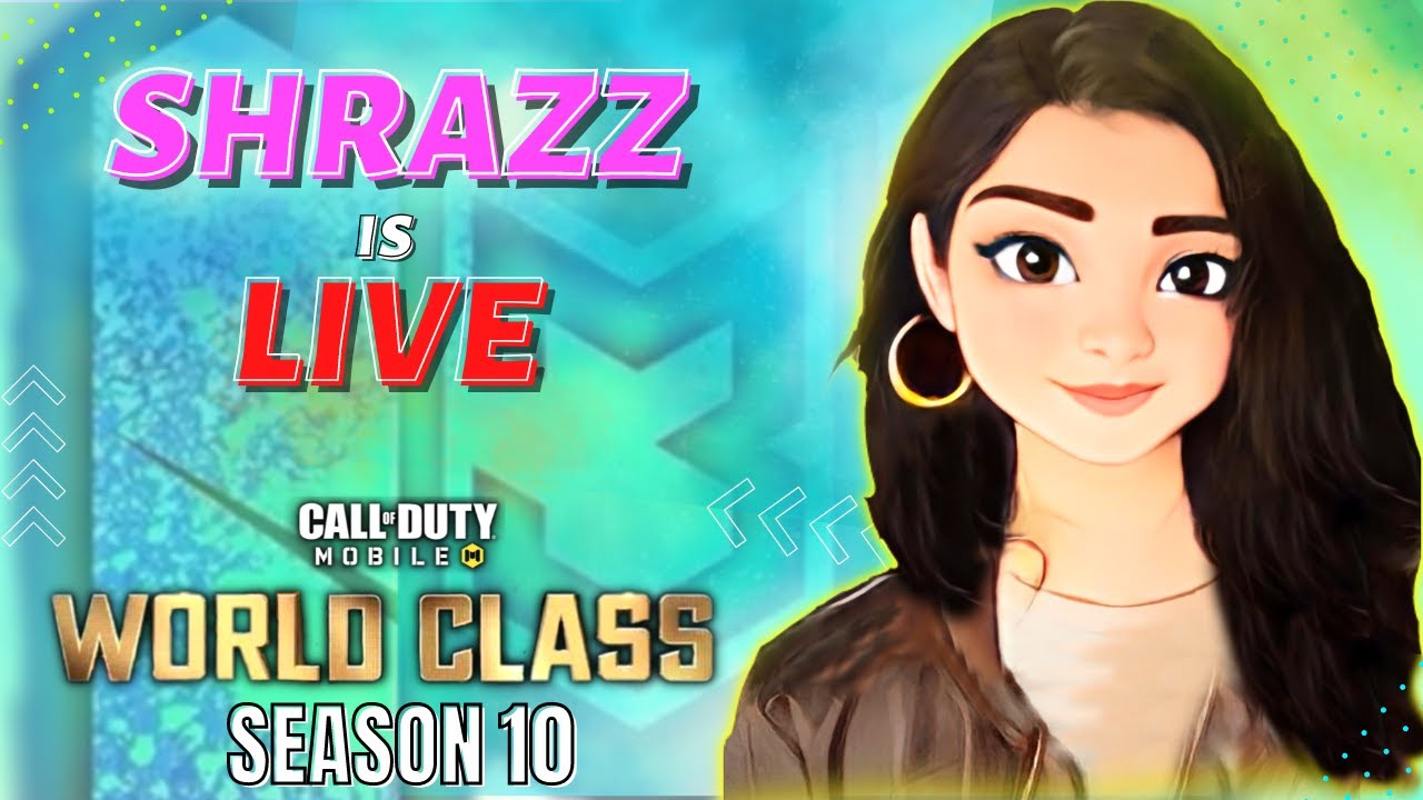 Lazy LADy Streaming | COD Mobile Live | CODM Girl Gamer LIVE | ShraZz ...