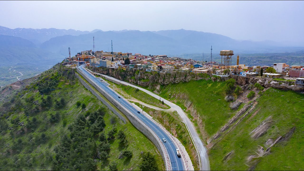 Amedi Entrance main Road and Amedi Tunnel - YouTube
