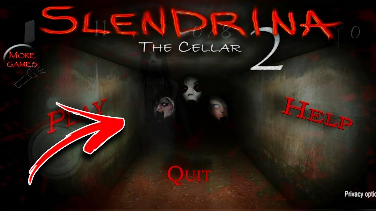 Slendrina The Cellar 2 | Maine Dekha Haunted Face 😨 || Slendrina Horror ...
