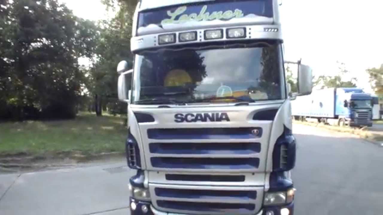 Scania R500 V8 Lechner - YouTube