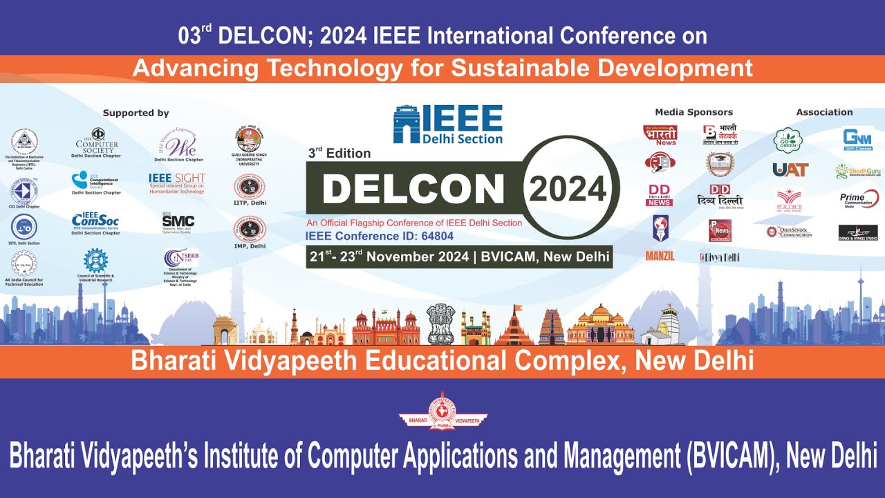 DELCON 2024 | IEEE International Conference | BVICAM | Live Coverage - YouTube