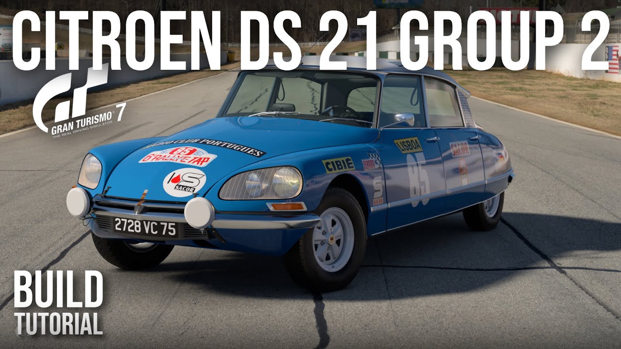 Gran Turismo 7 | Citroen DS 21 Group 2 Rally Build Tutorial | Special ...