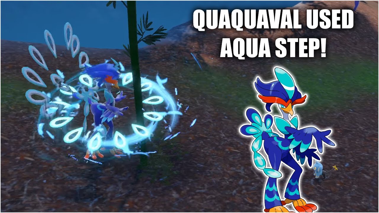 Quaquaval used Aqua Step! - YouTube