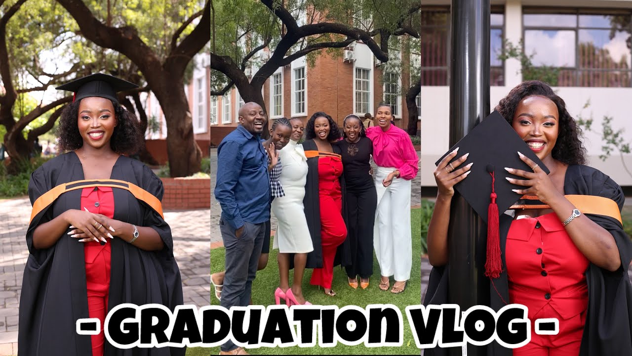 GRADUATION VLOG || Graduation preps + Graduation ceremony || University ...