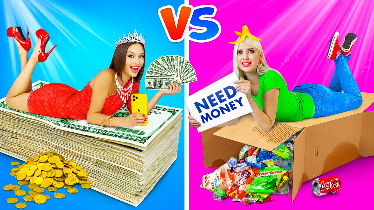 RICH STUDENT VS POOR STUDENT IN SCHOOL LIFE || 9 Awkward School Moments ...