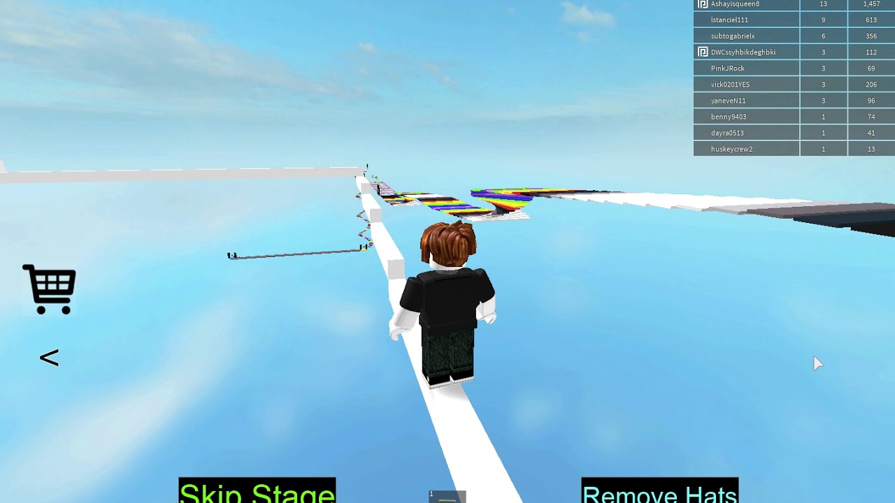 the easy/hard run on roblox!!!! - YouTube