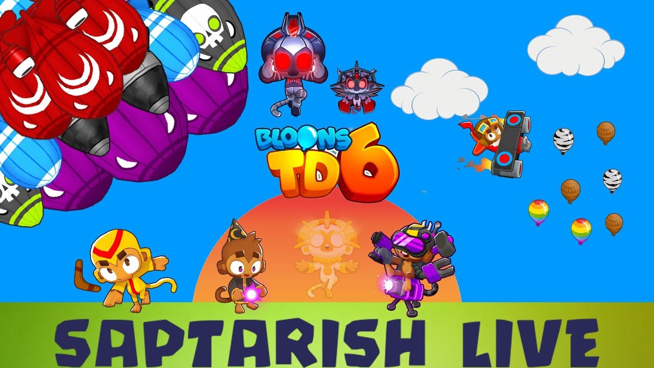 Bloons TD 6, co-op, Super Monkeys, Tower needs sacrifices, fun times ...