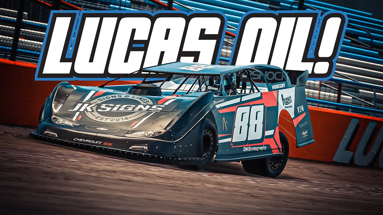 iRacing: Lucas Oil Track Preview! All Dirt Cars! - YouTube