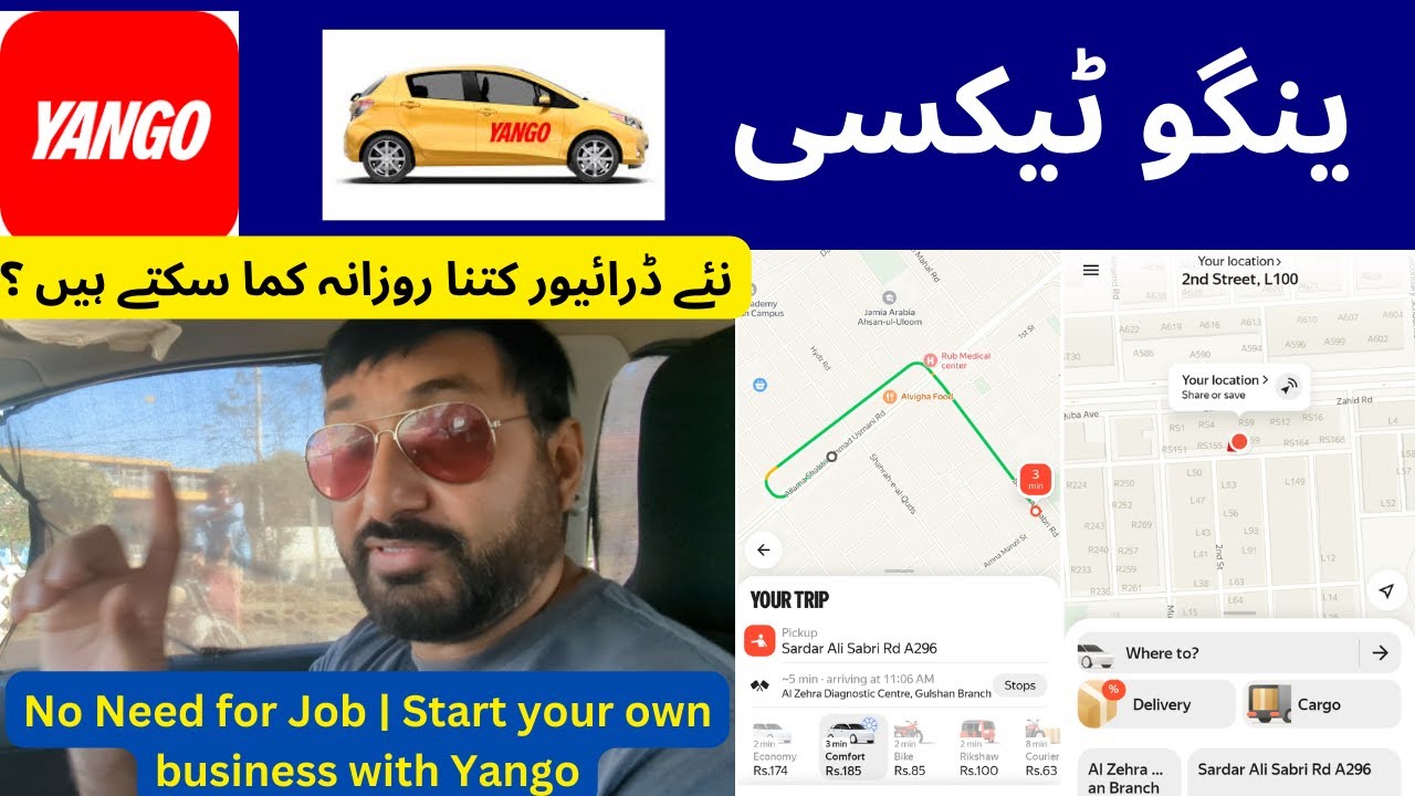 Yango Cab Taxi Full Review l How much Earning as a Yango Taxi Driver l ...