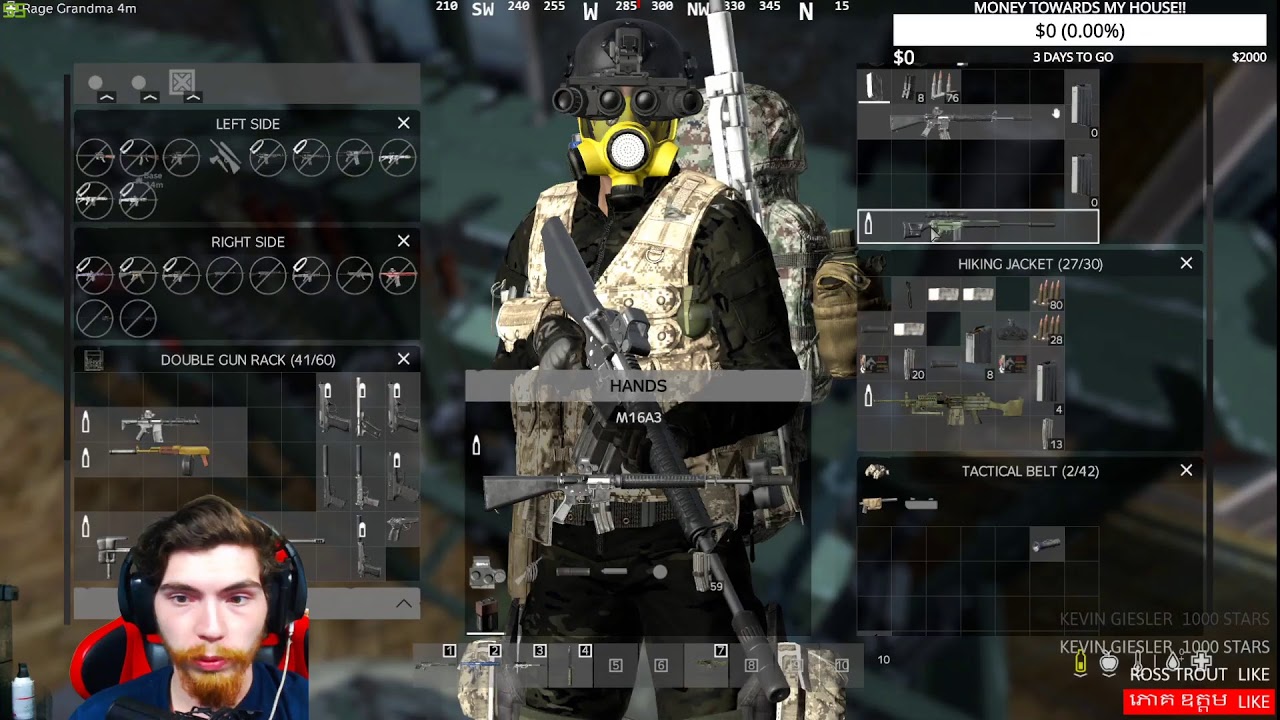 LOOTING ON DAYZ!! LOOKING FOR THE BARRETT 50 CAL..... - YouTube