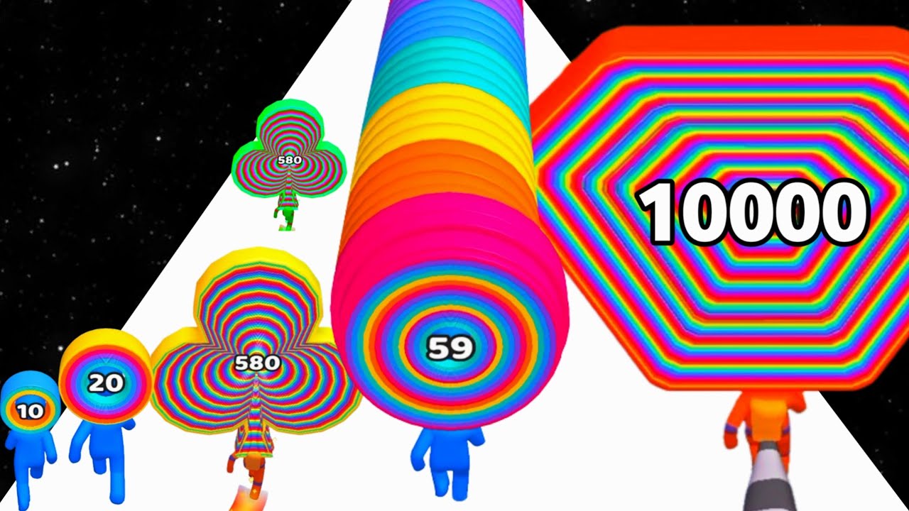 Layer Man vs Ladder Master - All Level Gameplay (Max Level, Math Game ...