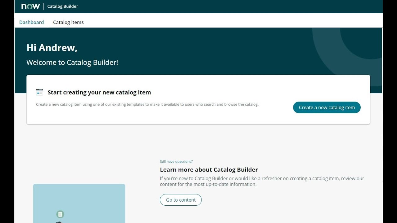 Checking out #ServiceNow Quebec Catalog Builder - YouTube