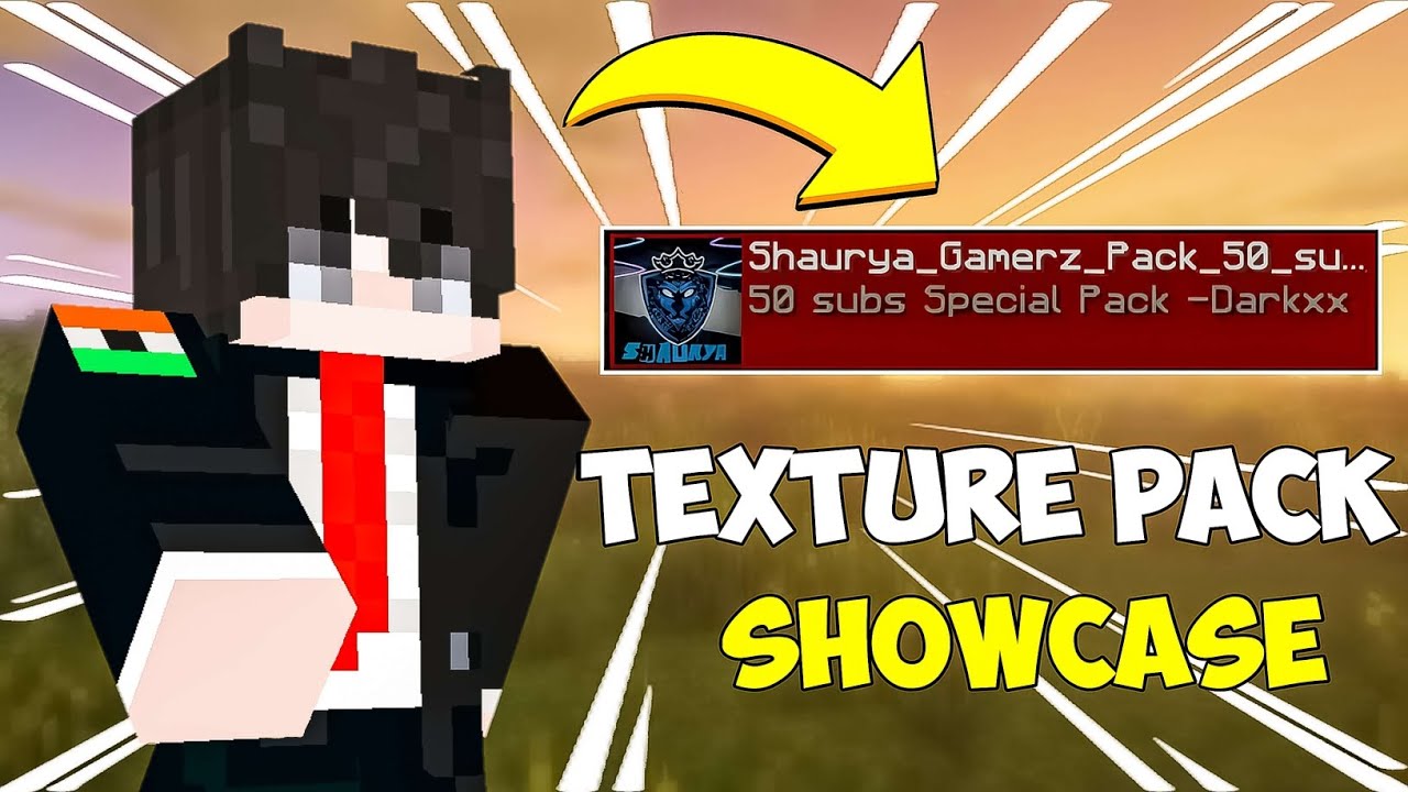 Best texture pack in the world Vanilla pack 50 Subs special!!!! - YouTube