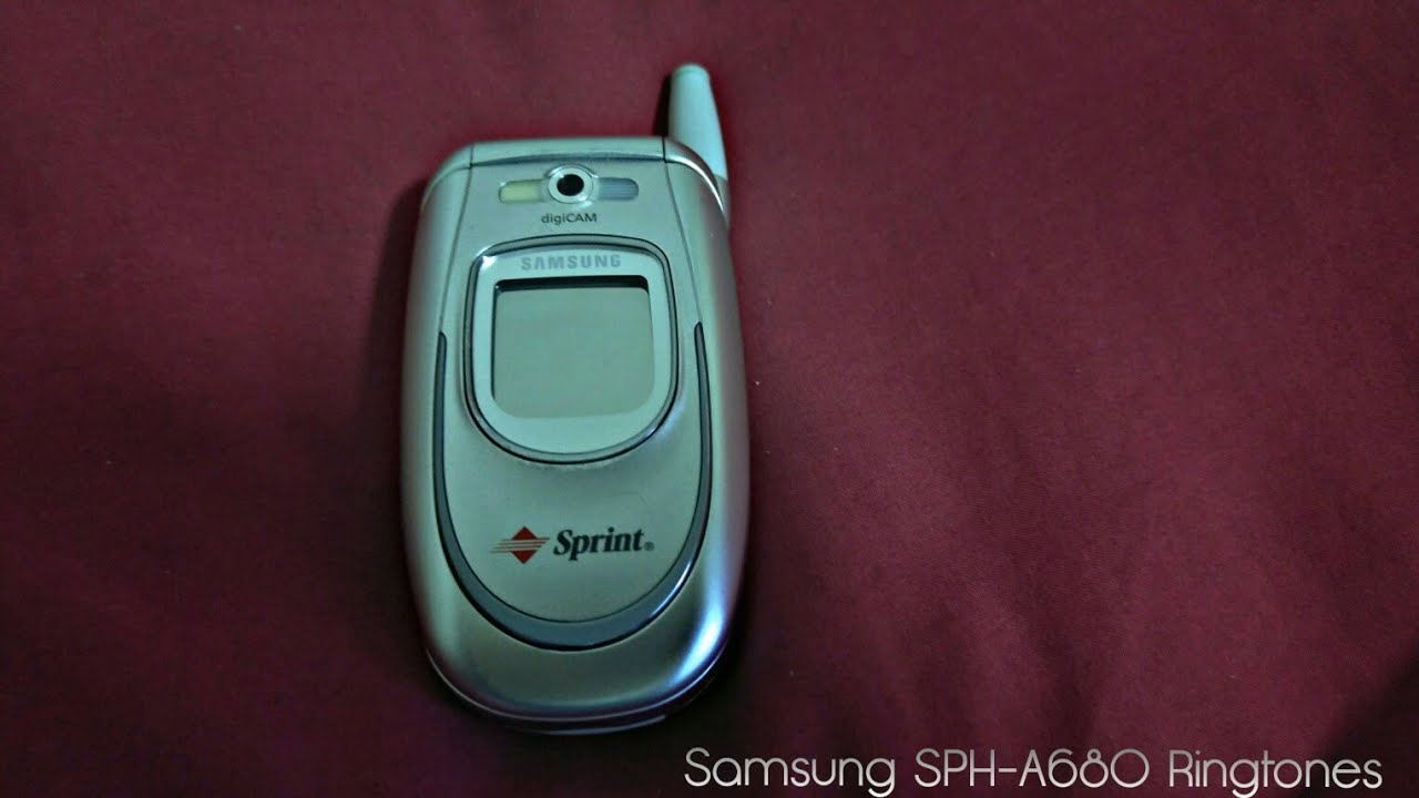 Samsung SPH-A680 Ringtones - YouTube
