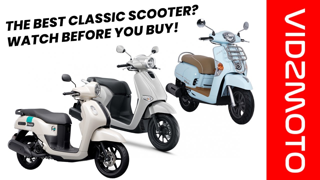 Honda Giorno+ vs. Yamaha Mio Fazzio vs. Kymco Like 125 Italia | Classic ...