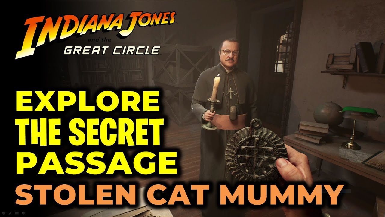 Explore the Secret Passage | The Stolen Cat Mummy | Indiana Jones and ...