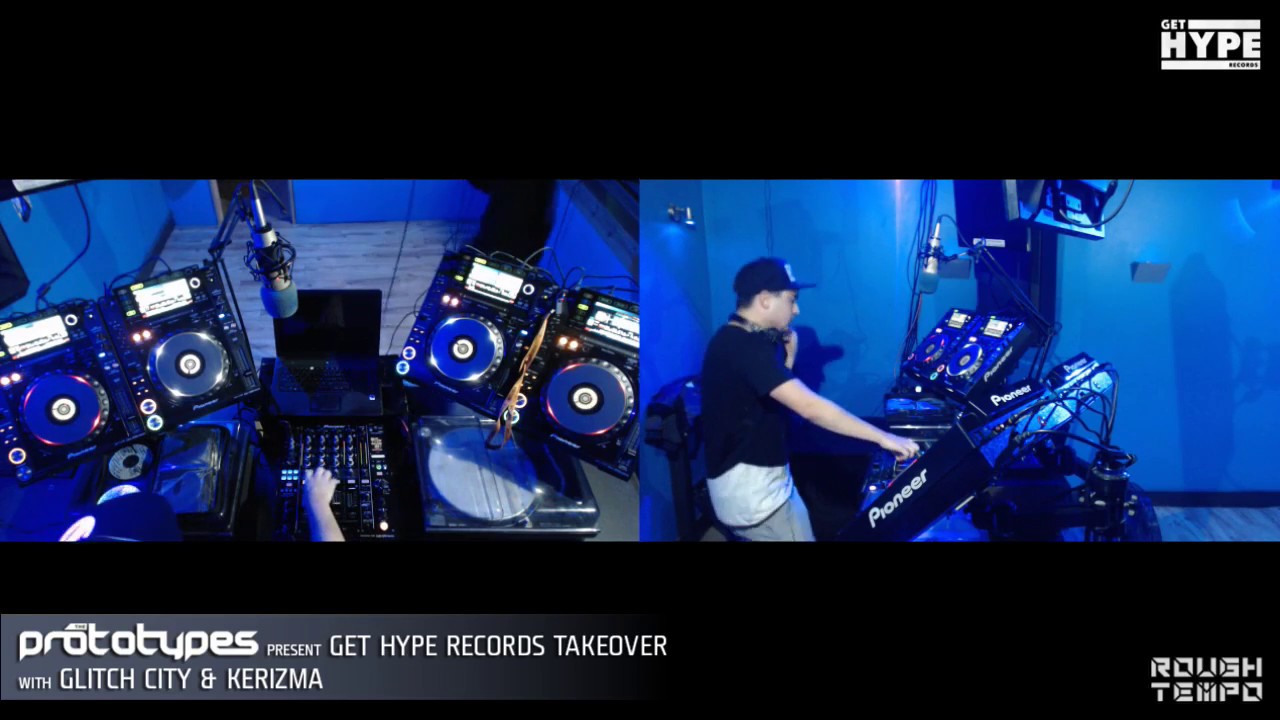 The PROTOTYPES Presents GET HYPE RECORDS TAKEOVER - ROUGH TEMPO - Oct 2016 - YouTube
