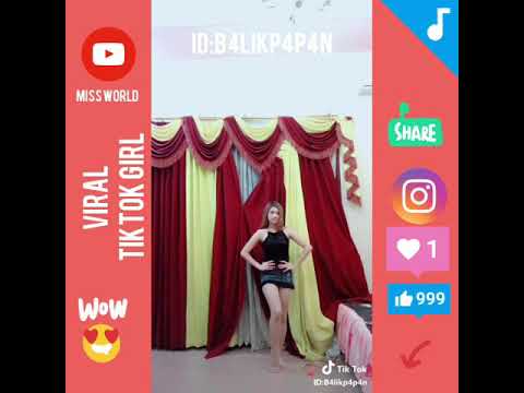 Viral miss tiktok ID:b4likp4p4n cantik dan sexy