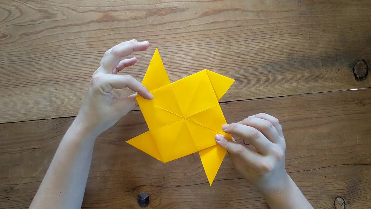 Ocean Origami: i'a (Fish) - YouTube