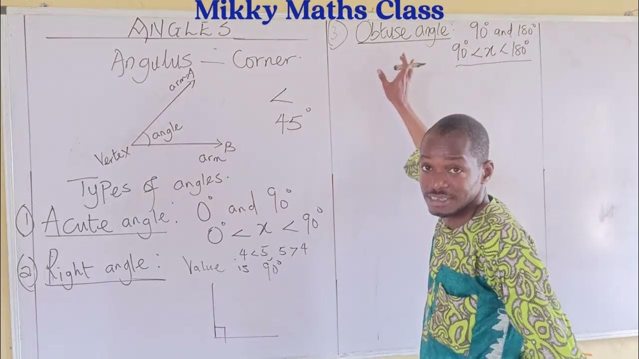 Introduction to angles - YouTube