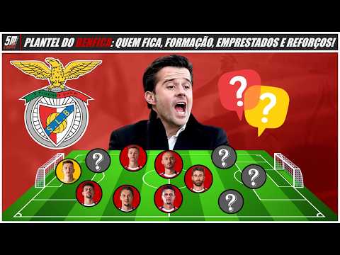 PLANTEL DO BENFICA PARA 2026-27: QUEM VAI FICAR, A FORMAÇÃO, OS EMPRESTADOS E OS REFORÇOS!