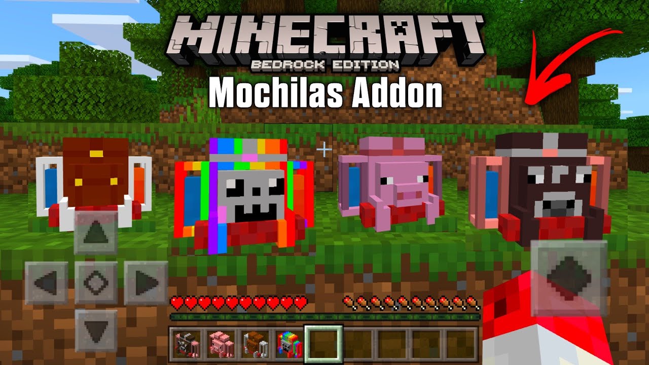 El Mejor Addon De Mochilas Para Minecraft Bedrock Pe Actualizado