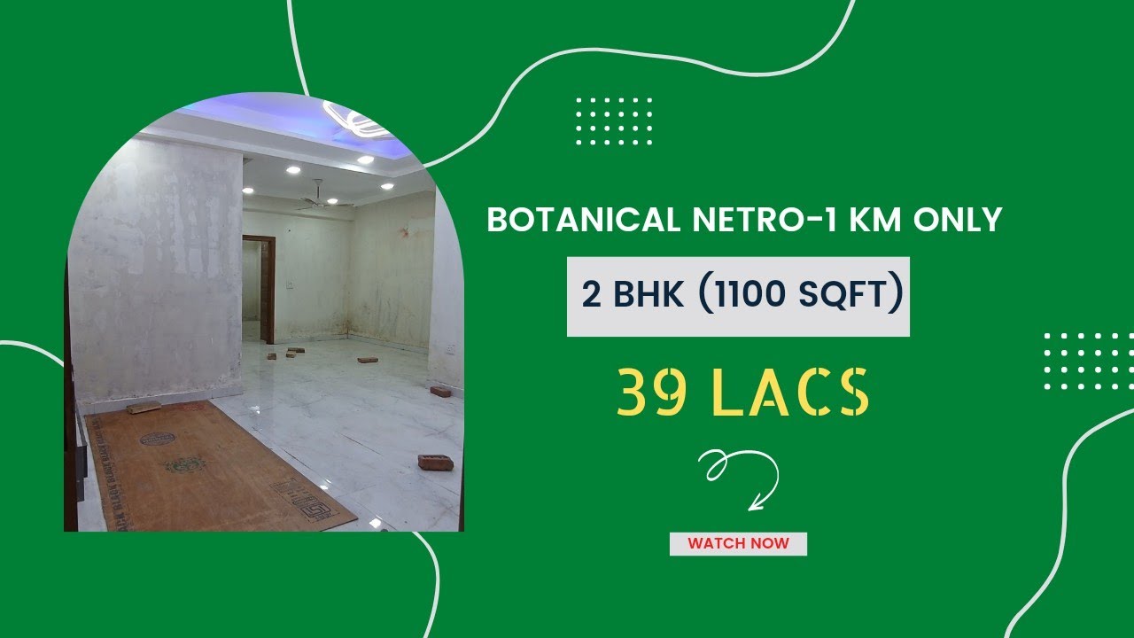 2 BHK FOR SALE IN SECTOR 44 NOIDA| Defence Enclave| Botanical Metro ...