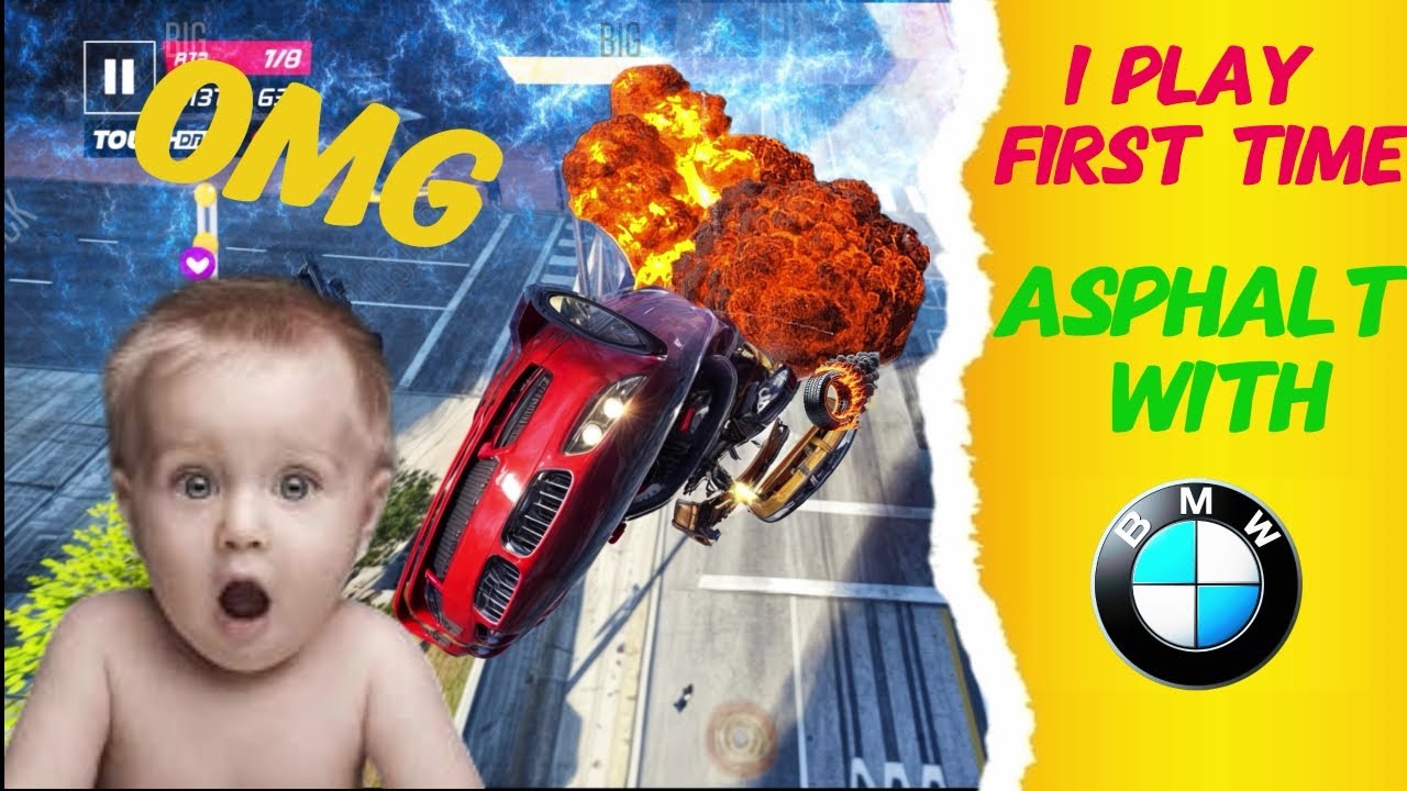 i Play First Time Asphalt game with bmw and full High graphics quality🤯 ...