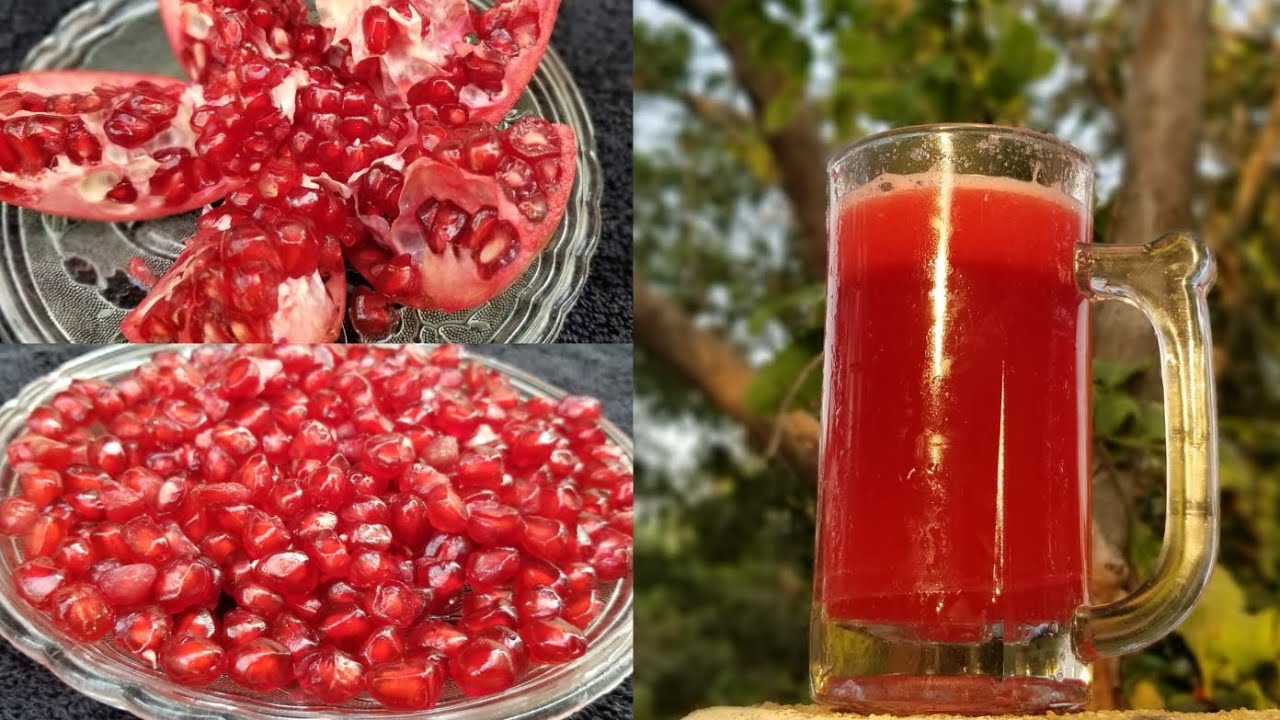 Anar ka juice banane ka Best tarika | Anar ka juice recipe ...