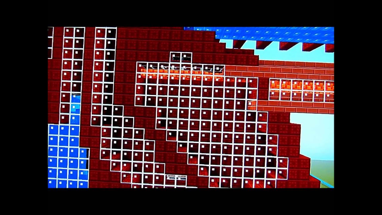 the human heart in minecraft - YouTube