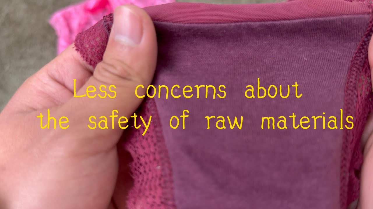 Less concerns about the safety of raw materials - YouTube