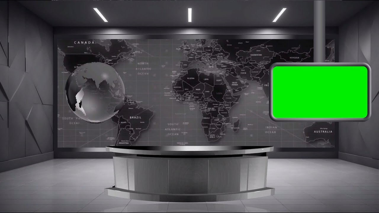 Virtual Studio pack in Black, loop, no copyright - YouTube