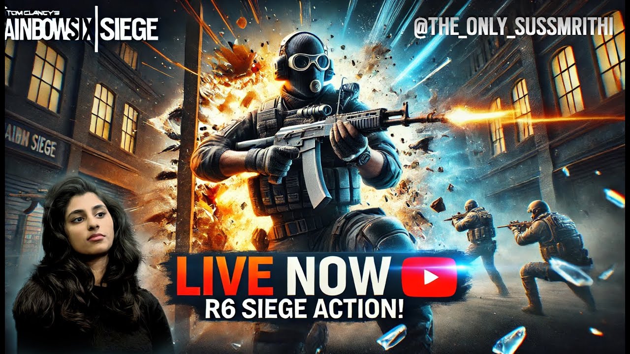 Divine R6 Tomclancy Siege Gamer Girl - YouTube