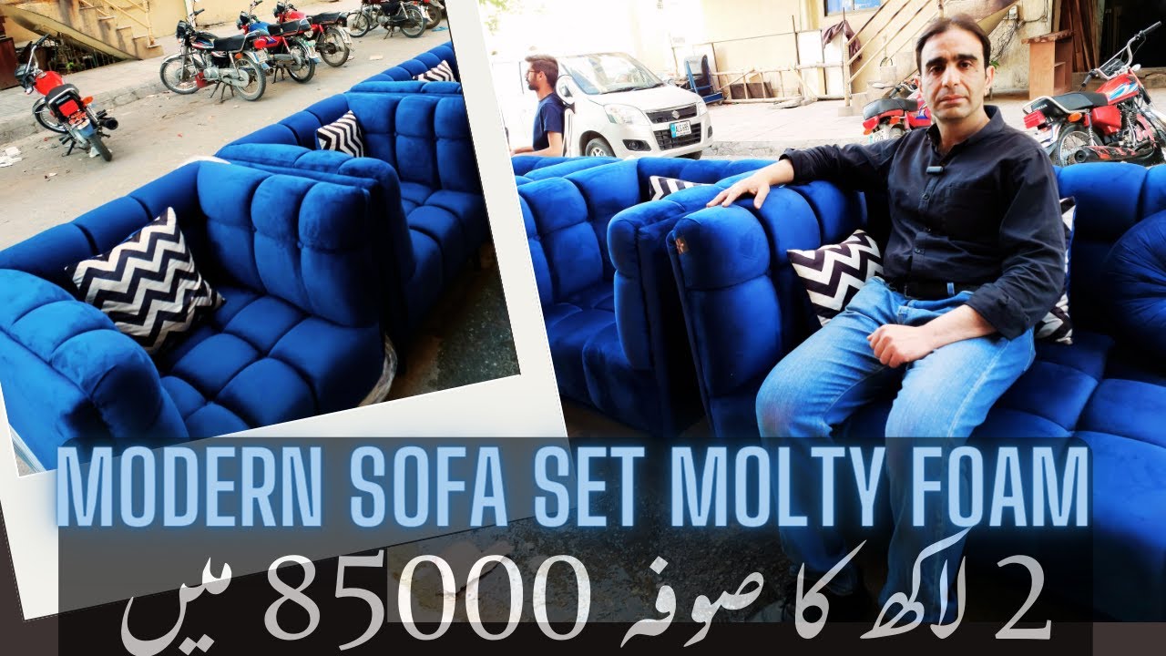 Sofa Set Trendy | CreativeInter | Sofa Set Blue | Creative Inter ...