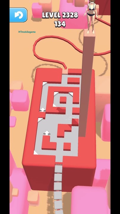 Gameplay top mobile games Relaxing n satisfying game iOS/ANDROID Stacky Dash #shorts Level 2328 ...