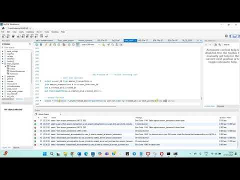 SQL Problem 14 (Write a query that'll identify returning active users.) - YouTube
