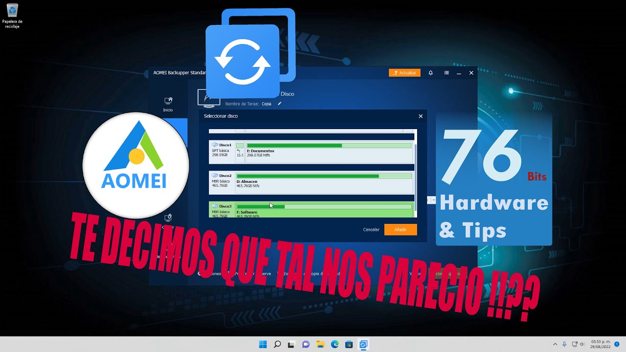 Review AOMEI Backupper, te contamos nuestra experiencia y te decimos si ...