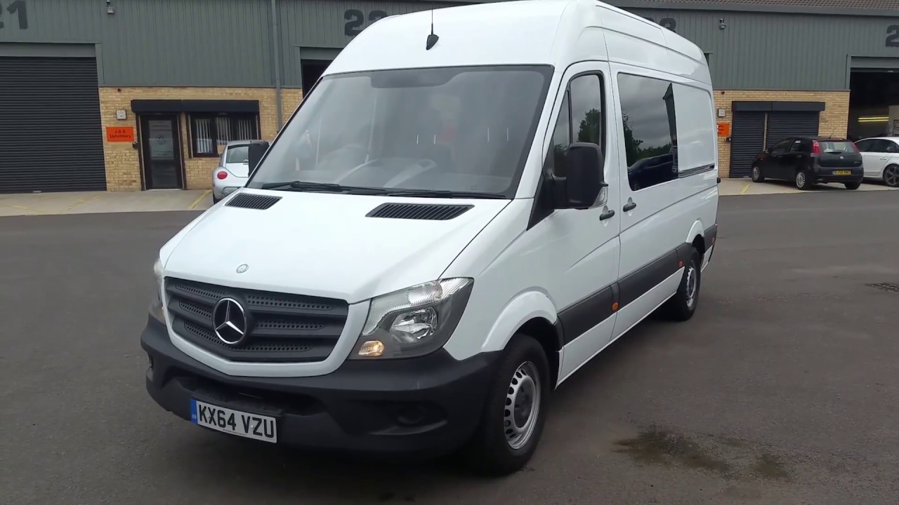 Mercedes Sprinter MWB 6 seat Combi with AIR CON - YouTube