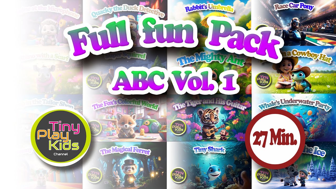 27 min - Full fun Pack - ABC Vol. 1 - YouTube