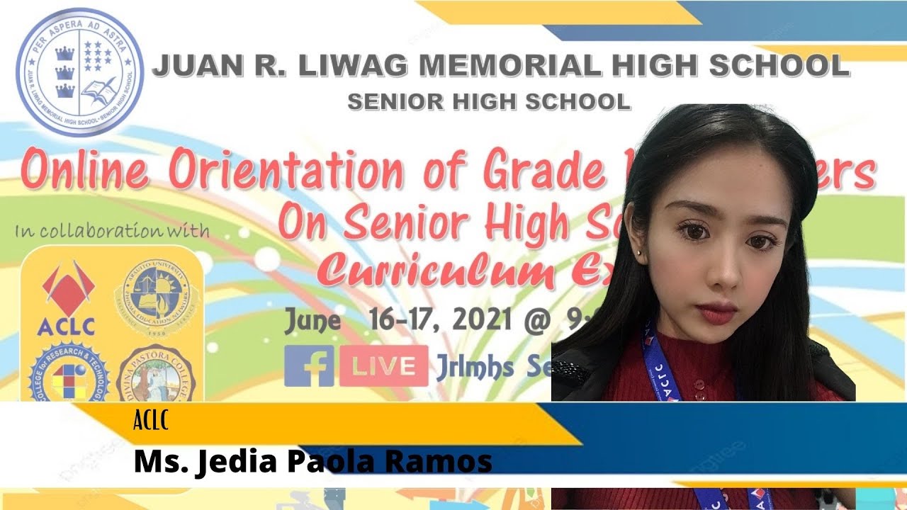 Ms. Jedia Paola Ramos - ACLC Gapan #jrlmhsseniorhigh #jrlmhsshs - YouTube