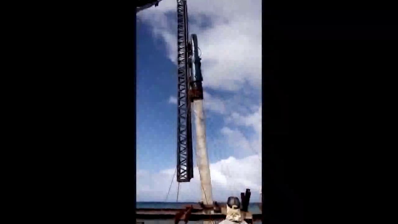 BATTERED PILE DRIVING A-3 (59 BLOWS) - YouTube