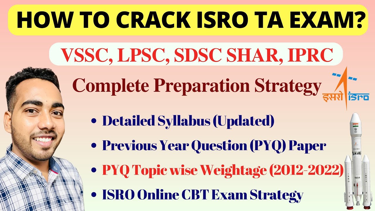 ISRO VSSC LPSC SDSC IPRC - DETAILED SYLLABUS | ISRO PREVIOUS YEAR PAPER ...