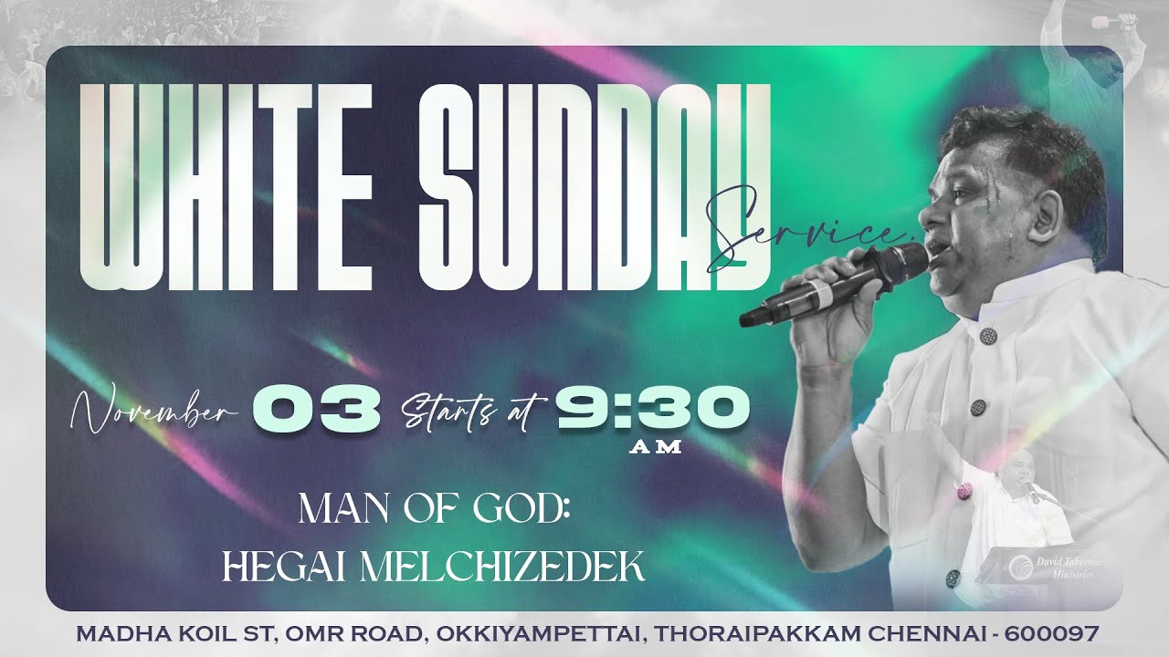 🔴Live || White Sunday Service || 2024 || Man Of God Hegai melchizedek ...